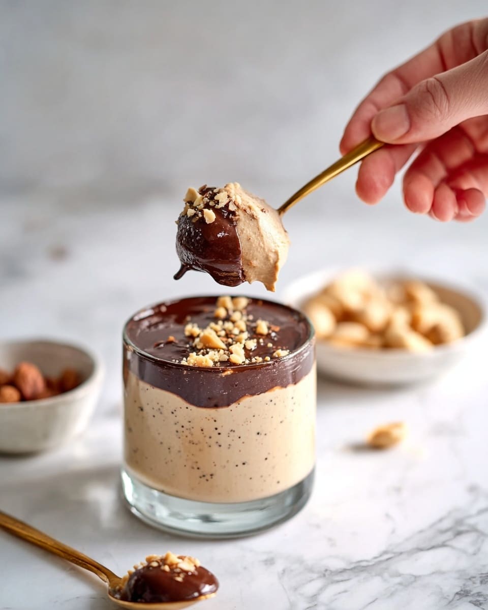 Cottage Cheese Peanut Butter Mousse Creamy Healthy Treat